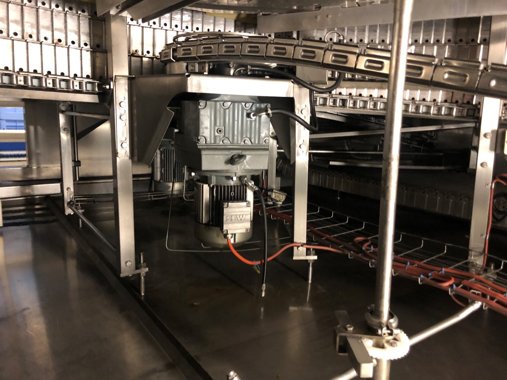 “JBT - Frigoscandia” Spiral Freezer, GyroCompact Type GC M7/3-10-40 ...